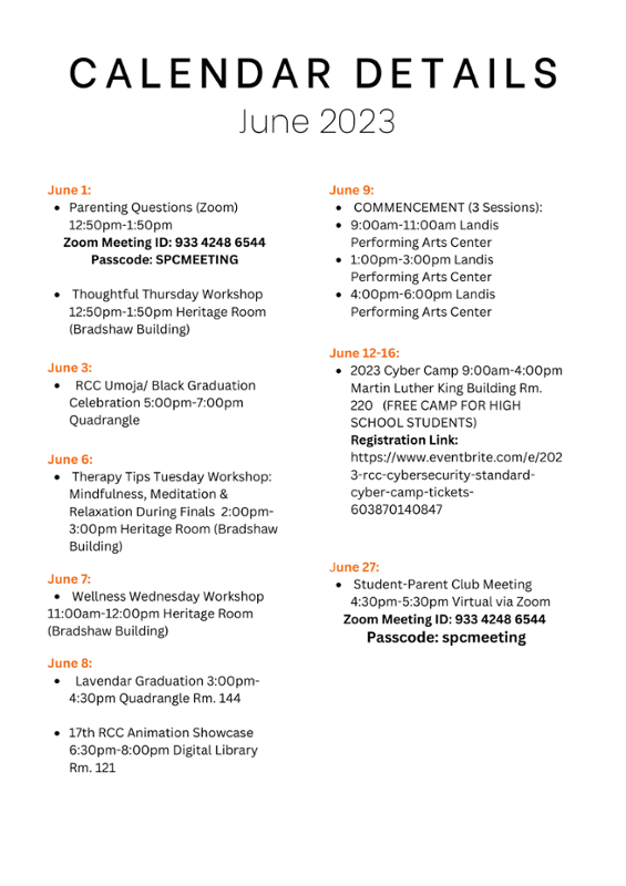 Riverside City College Student Support CalWORKs Program