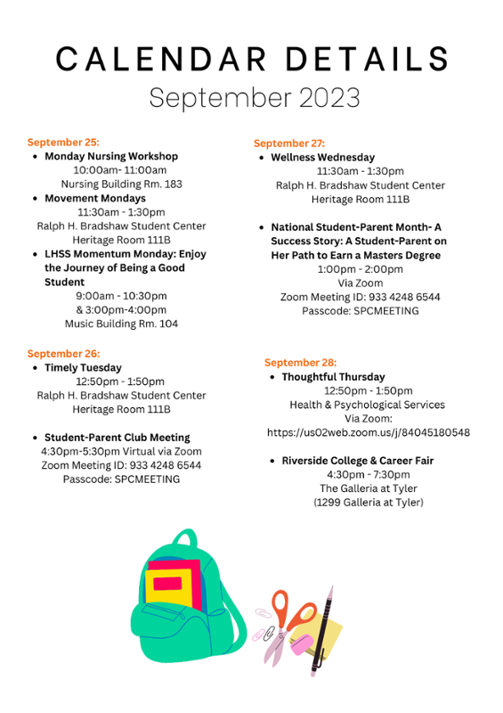 Riverside City College Student Support CalWORKs Program